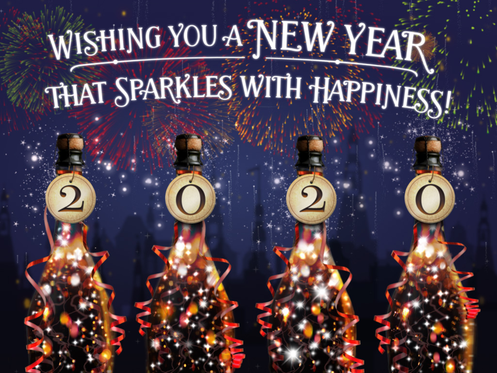 2020: Sparkle With Happiness - Illustration in Motion